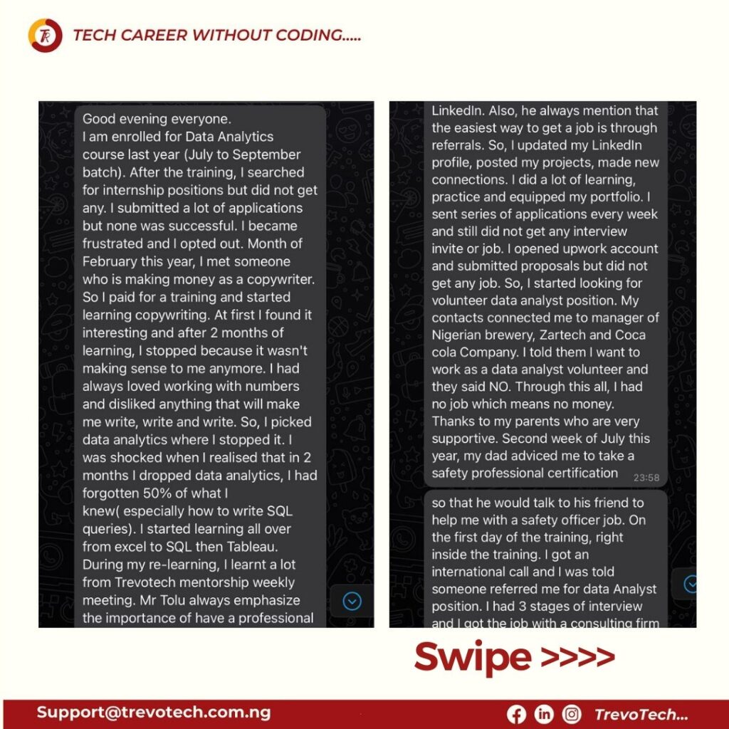 START A TECH CAREER WITHOUT CODING - Trevo Technologies